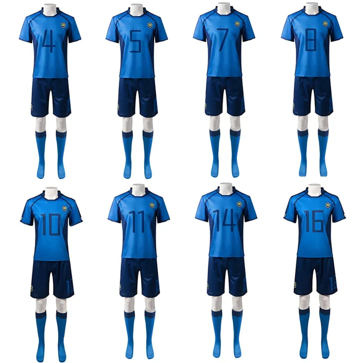Blue Lock Soccer Uniform Cosplay Set for Anime Fans – Kawaii Stop