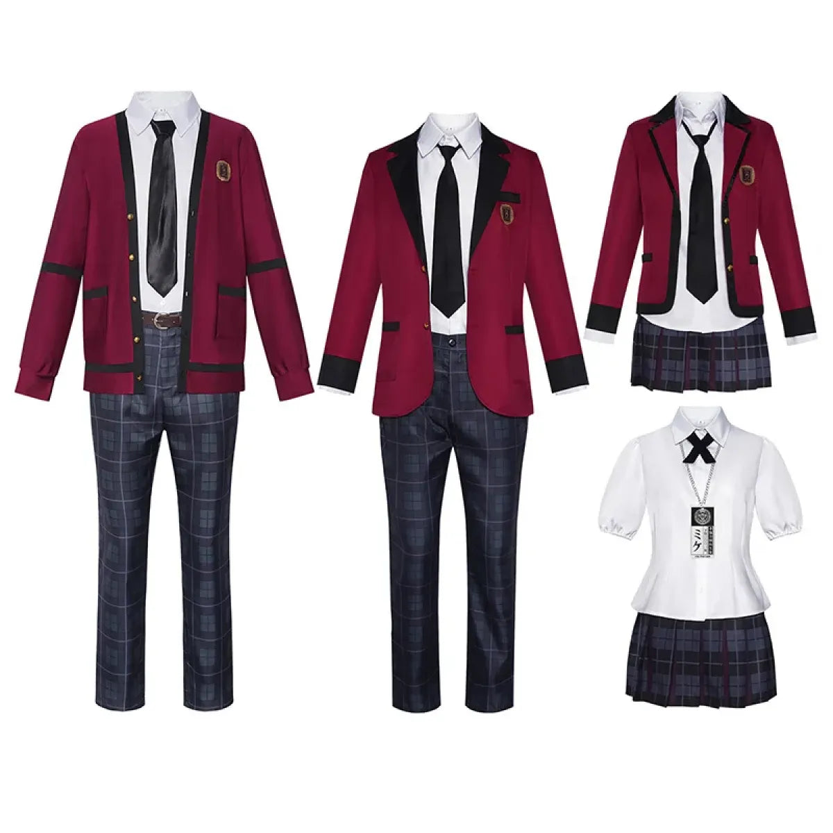 Kakegurui School Uniform Cosplay Set for Anime Fans – Kawaii Stop