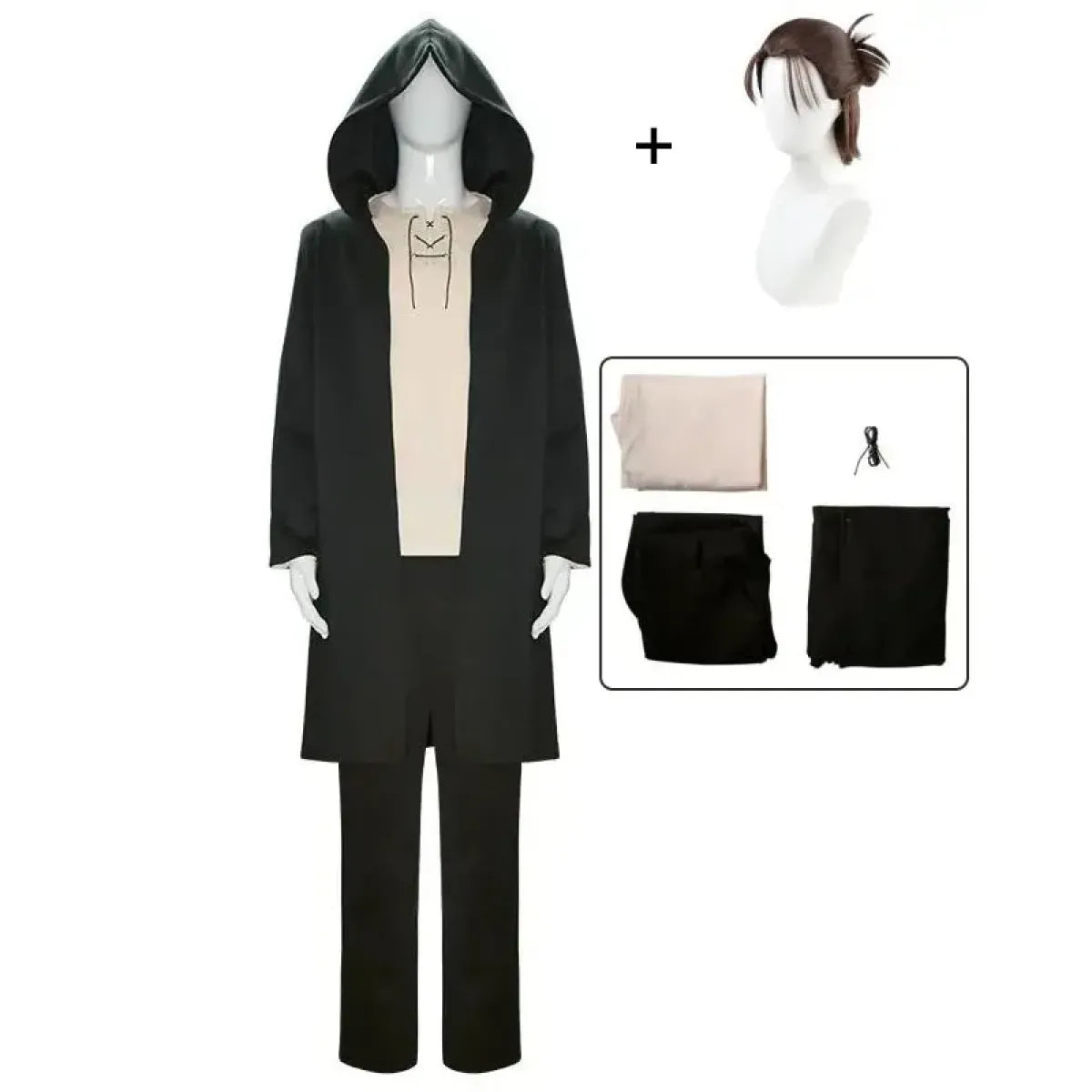 Eren Jaeger Final Season Cosplay Outfit with Wig – Kawaii Stop
