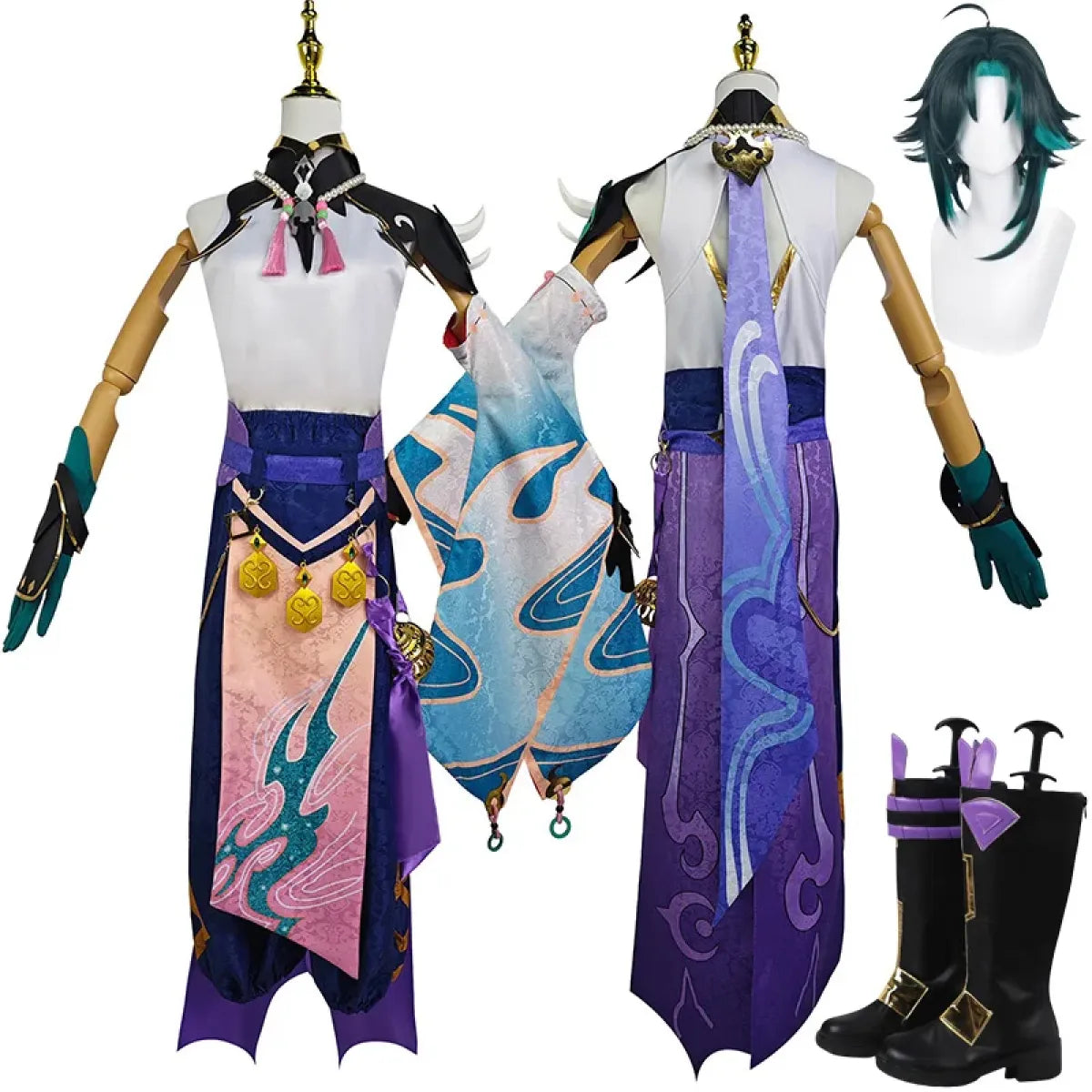 Xiao Genshin Impact Cosplay Costume Set for Anime Fans – Kawaii Stop