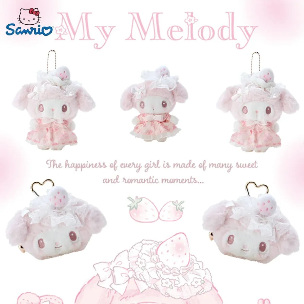 My Melody Snow White Berry Series Ultimate Kawaii Gear – Kawaii Stop