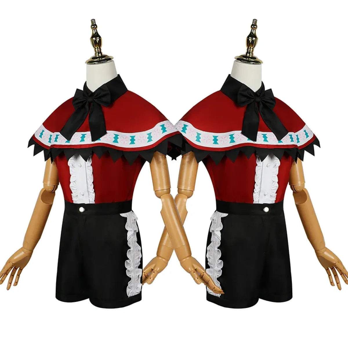 Frilled Cape Mem Cho Oshi Cosplay Costume Set – Kawaii Stop