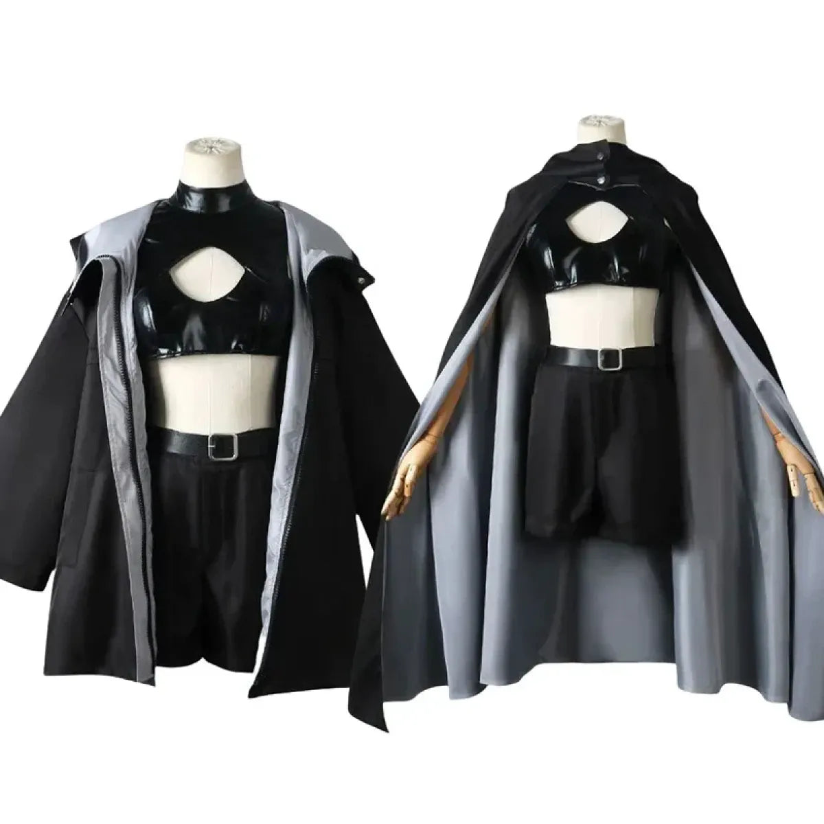 Nanakusa Nazuna Cosplay Faux Leather Outfit – Kawaii Stop