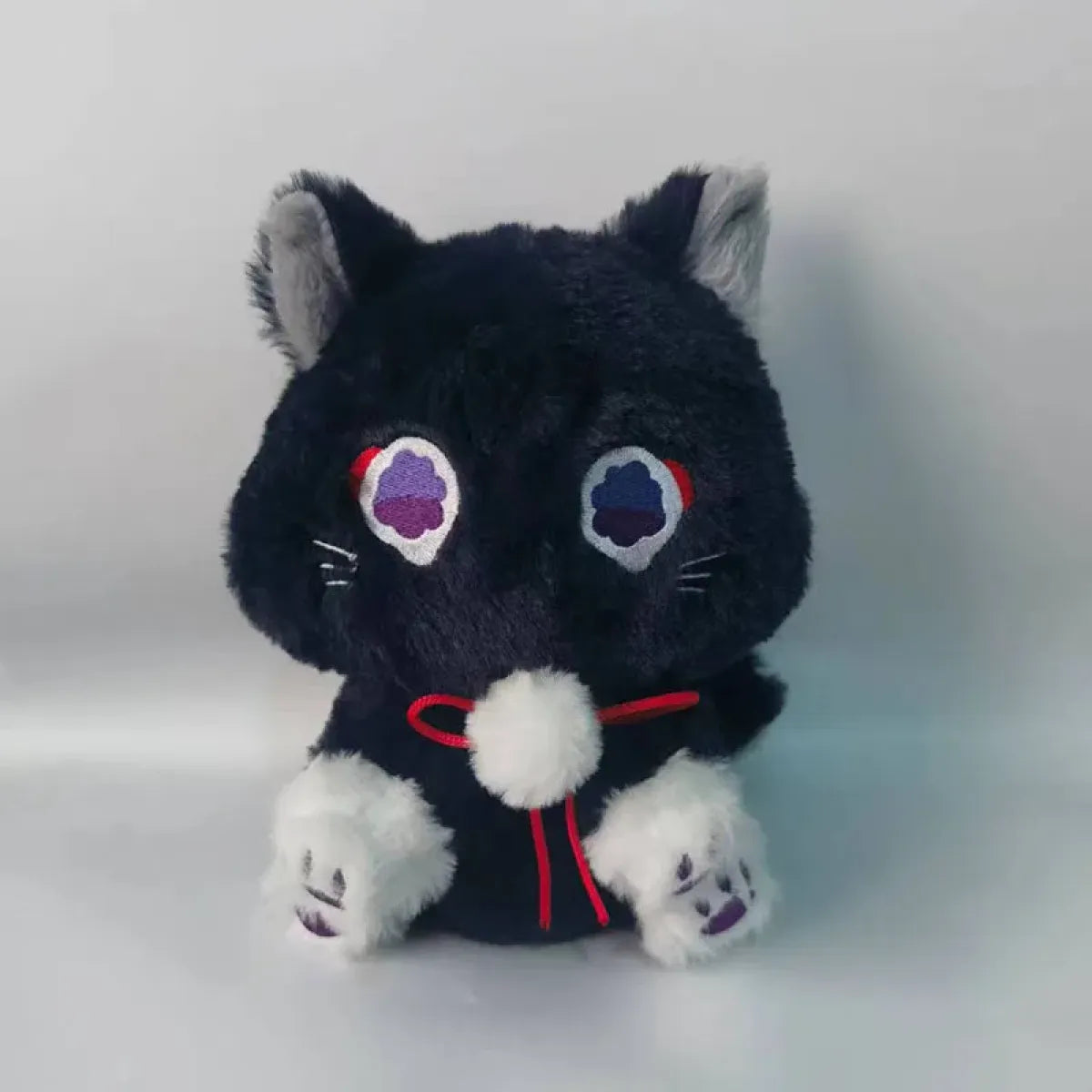 Scaramouche Cat Plush 25cm Anime Inspired Soft Doll – Kawaii Stop