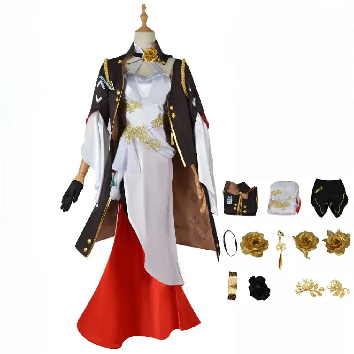 Himeko Honkai Star Rail Cosplay Costume Set for Women – Kawaii Stop
