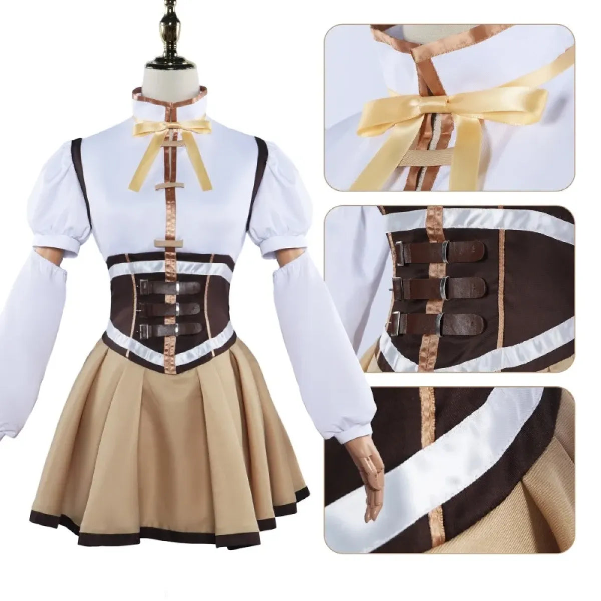 Tomoe Mami Cosplay Costume Set for Madoka Magica Fans – Kawaii Stop