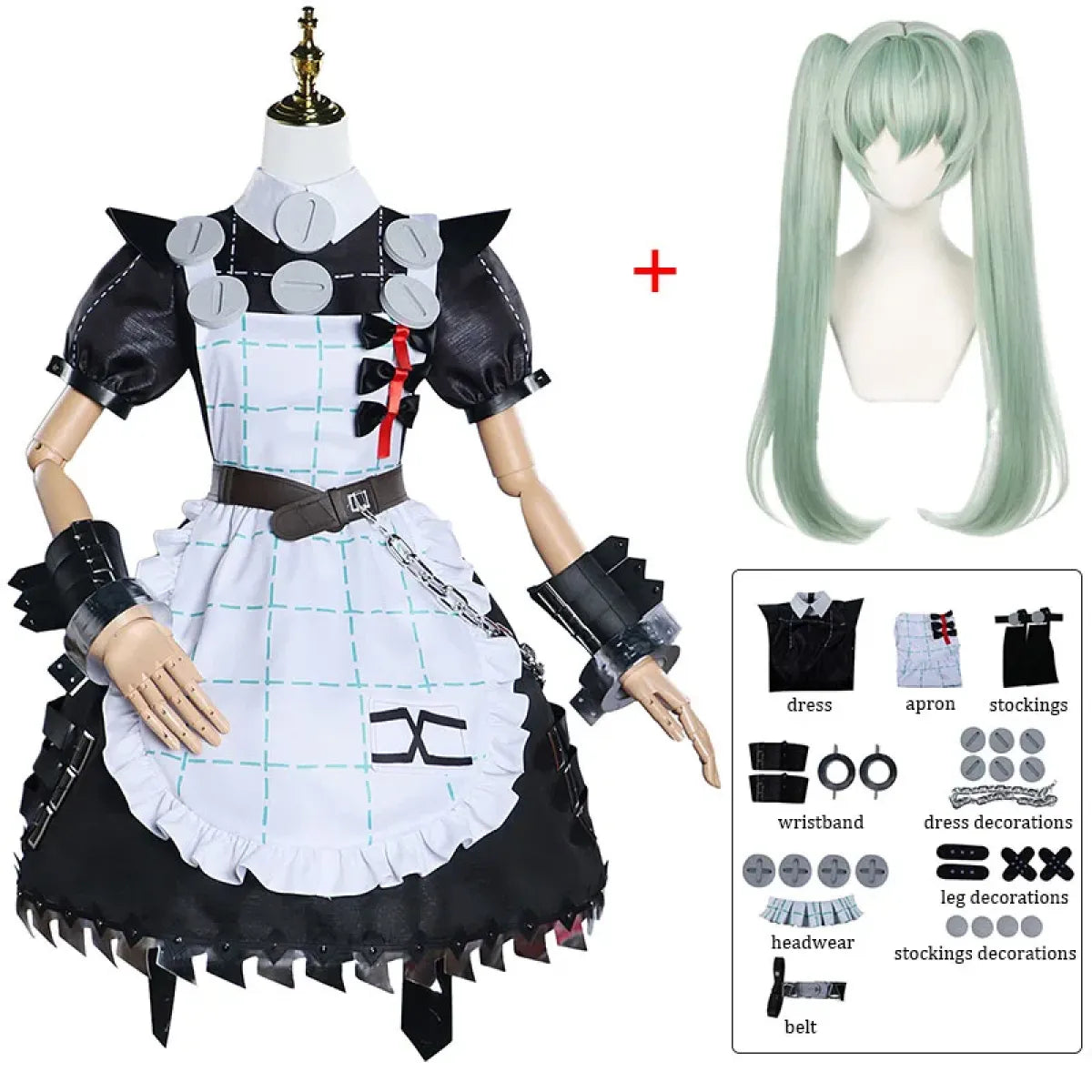 Corin Wickes Zenless Zone Zero Cosplay Costume Set – Kawaii Stop